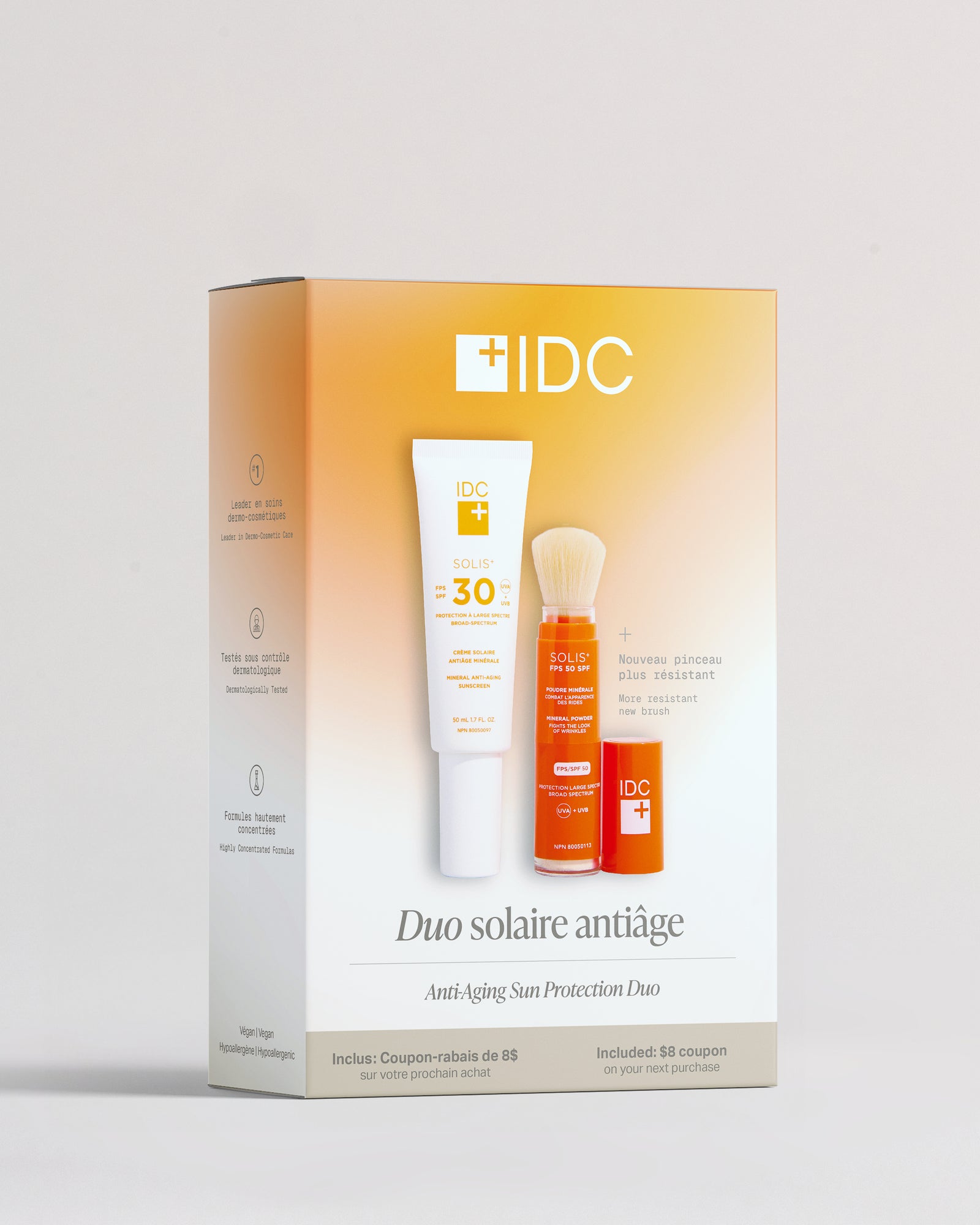 SOLIS+ Collection | Anti-Aging Mineral Sunscreen | IDC Dermo